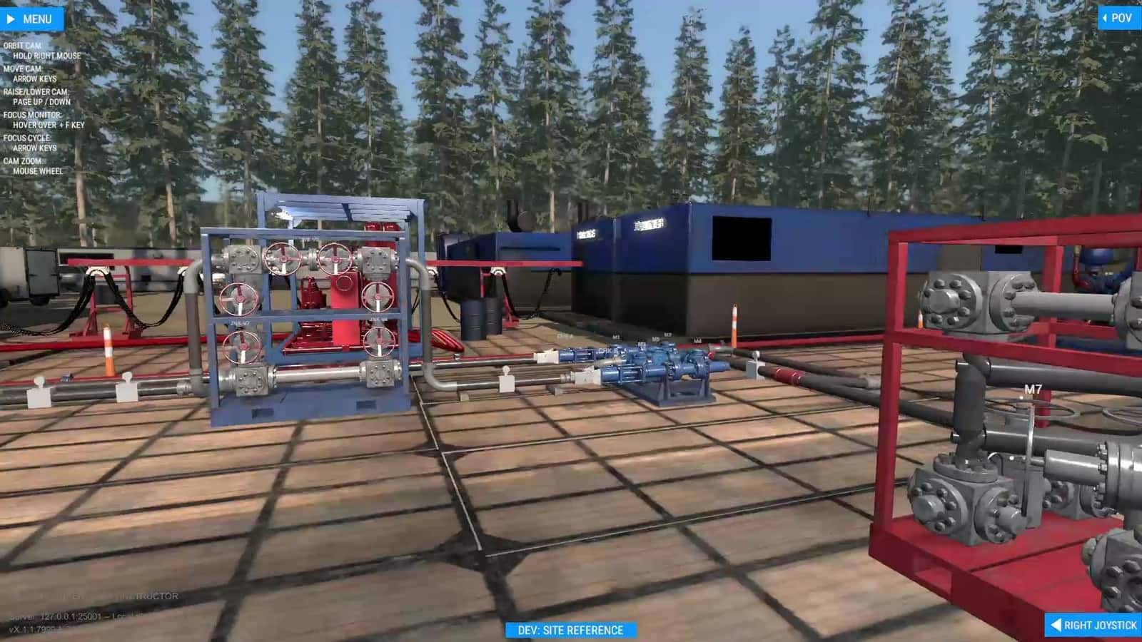 Managed Pressure Drilling Simulator